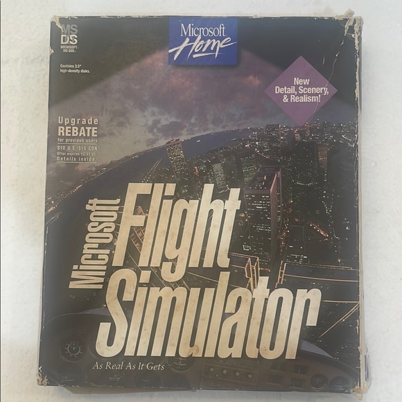 Microsoft | Other | Microsoft Home Flight Simulator New Detailed ...